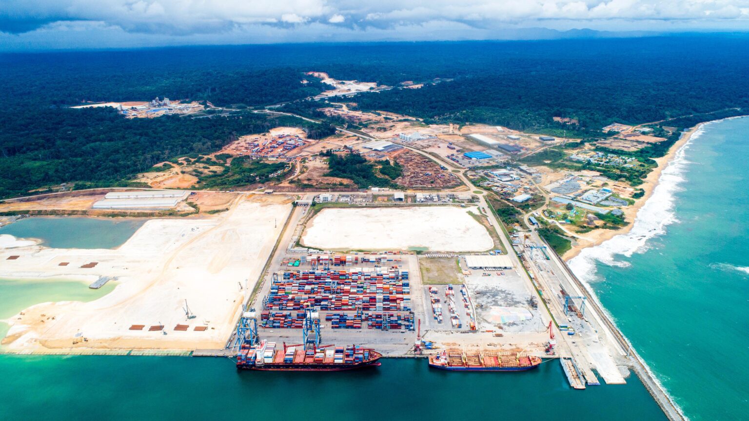 Port de Kribi : la Kribi Port Industrial Zone voit le jour - News du ...